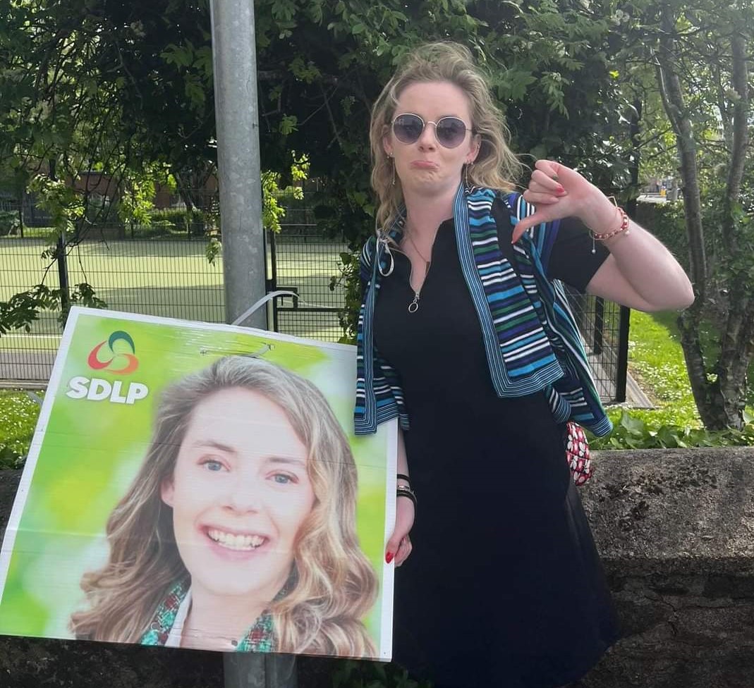 Young SDLP Newry Candidates Election Posters Ripped Down – CLANRYE NEWS