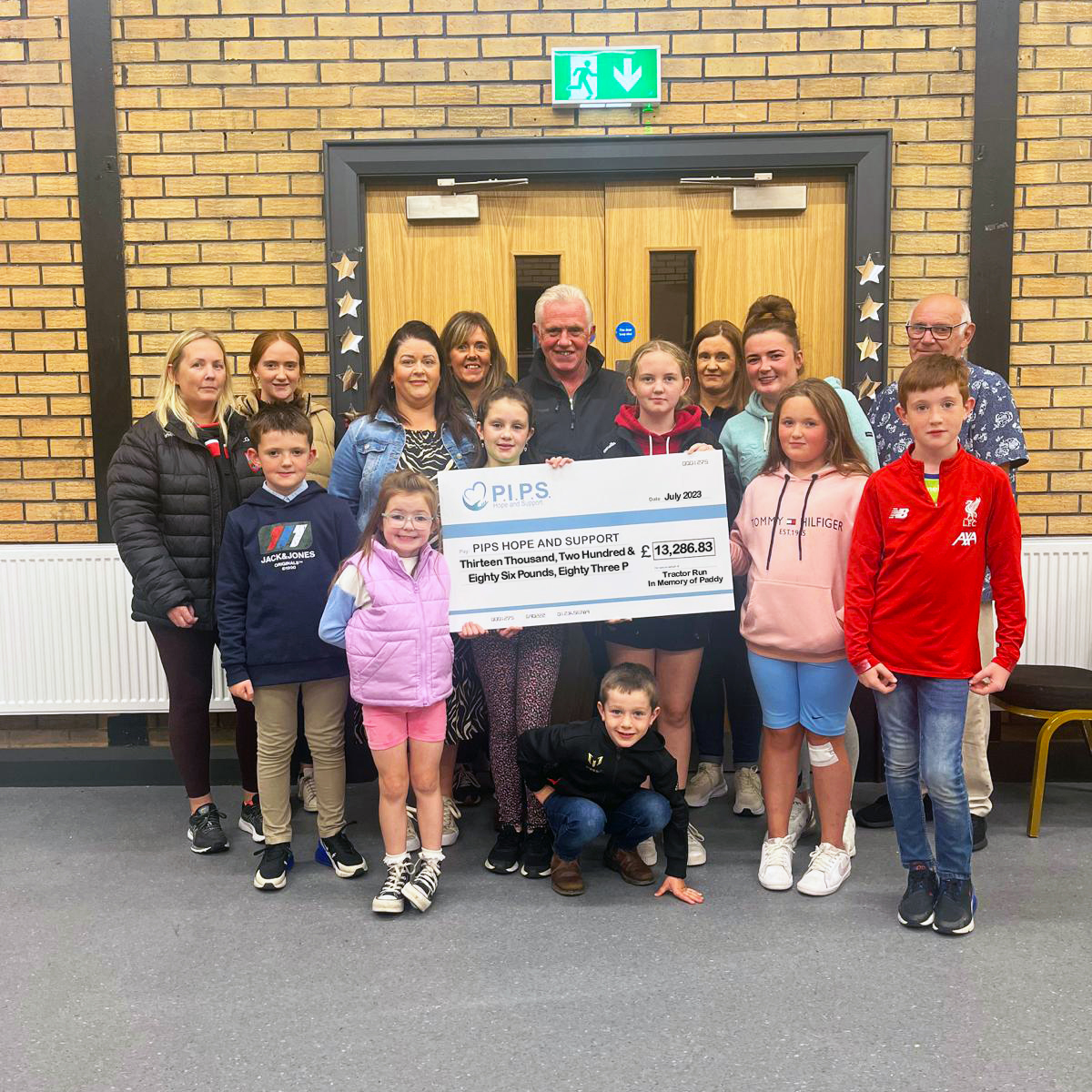 The Byrne & Simpson Families Tractor Run Raises £13,000 to Honour Paddy ...