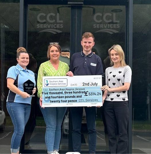 CCL Services “Step It Up” for Southern Area Hospice – CLANRYE NEWS